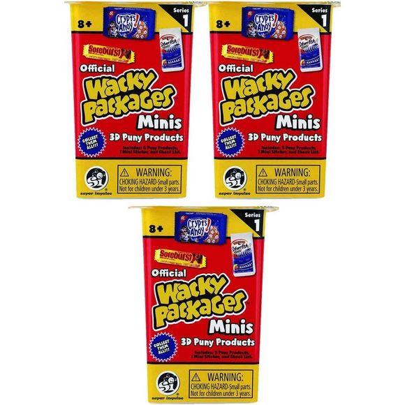Wacky Packages Minis | Toys | Worlds Smallest Wacky Packages Blind Box ...